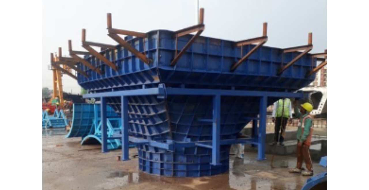 Pier Cap & Supporting Structures - Design & Mfg. by T.E.A.M.