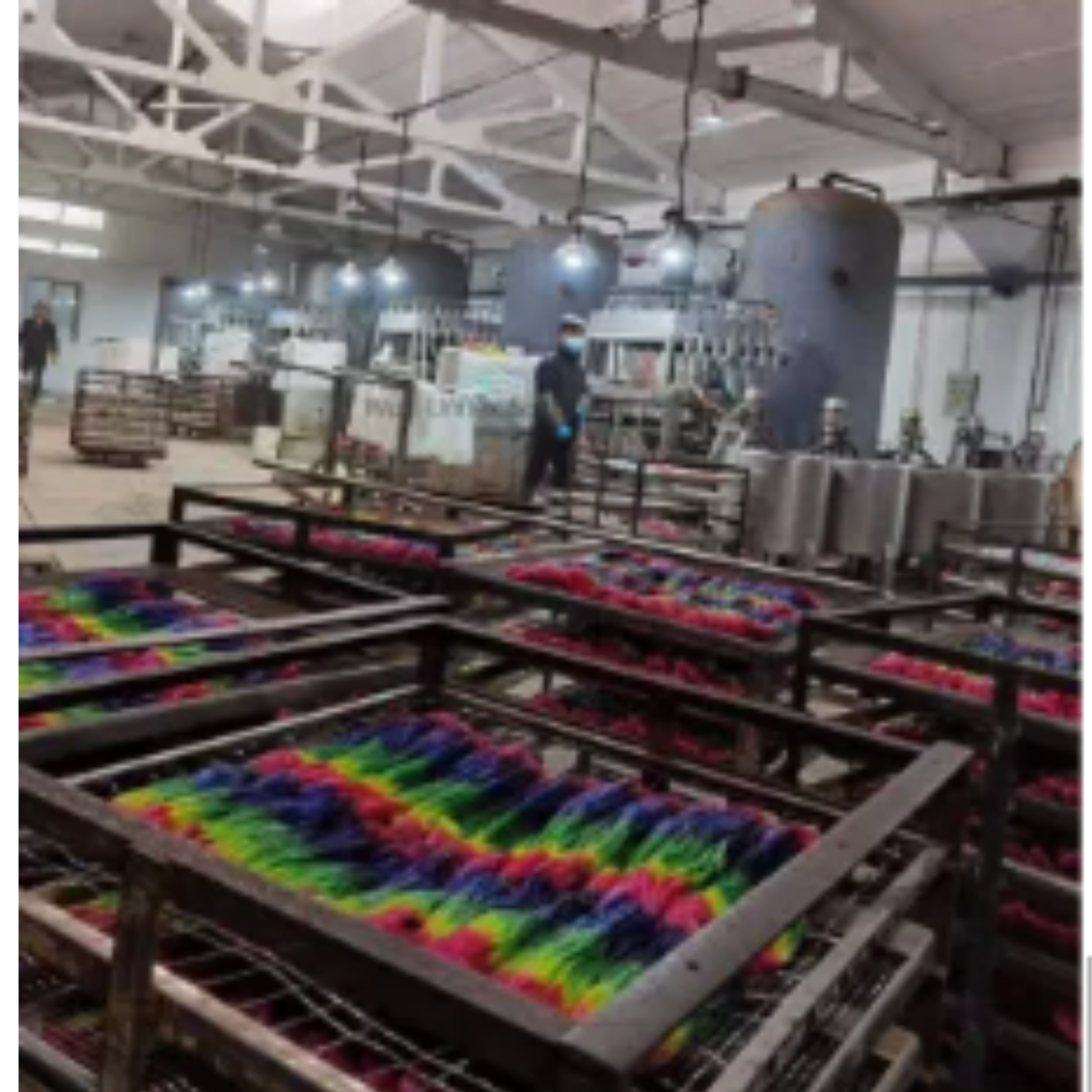 Multi Color Space Dyeing Plant - Design, Mfg. by T.E.A.M.